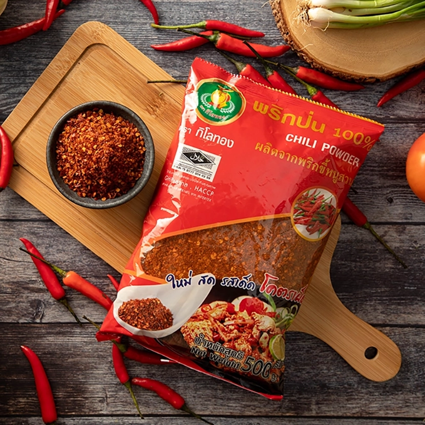 พริกป่น 100% 500 กรัม – Kilothong